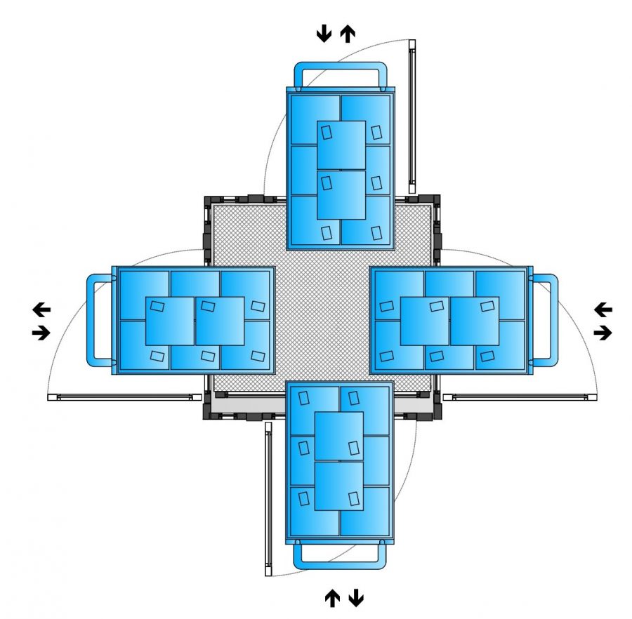 Elévateurs monte-charges NIV-MCX avec ou sans "S" par SAFtech